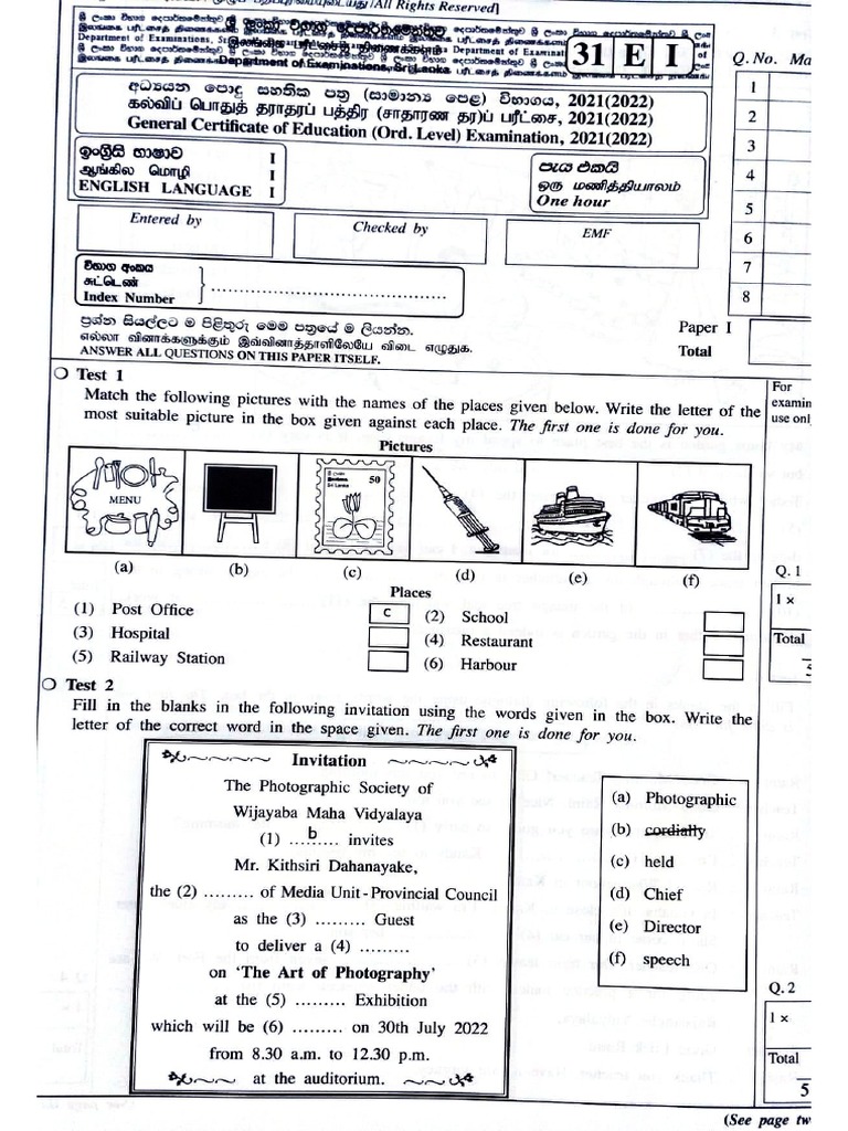 Ol English 202122 Clearer Pdf