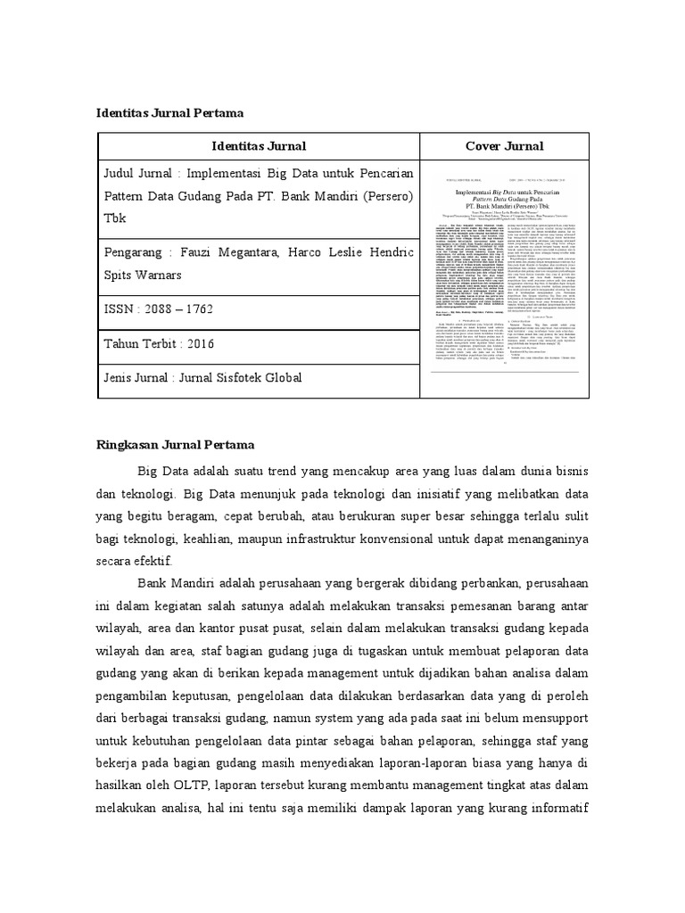 CJR-1 Big Data | PDF