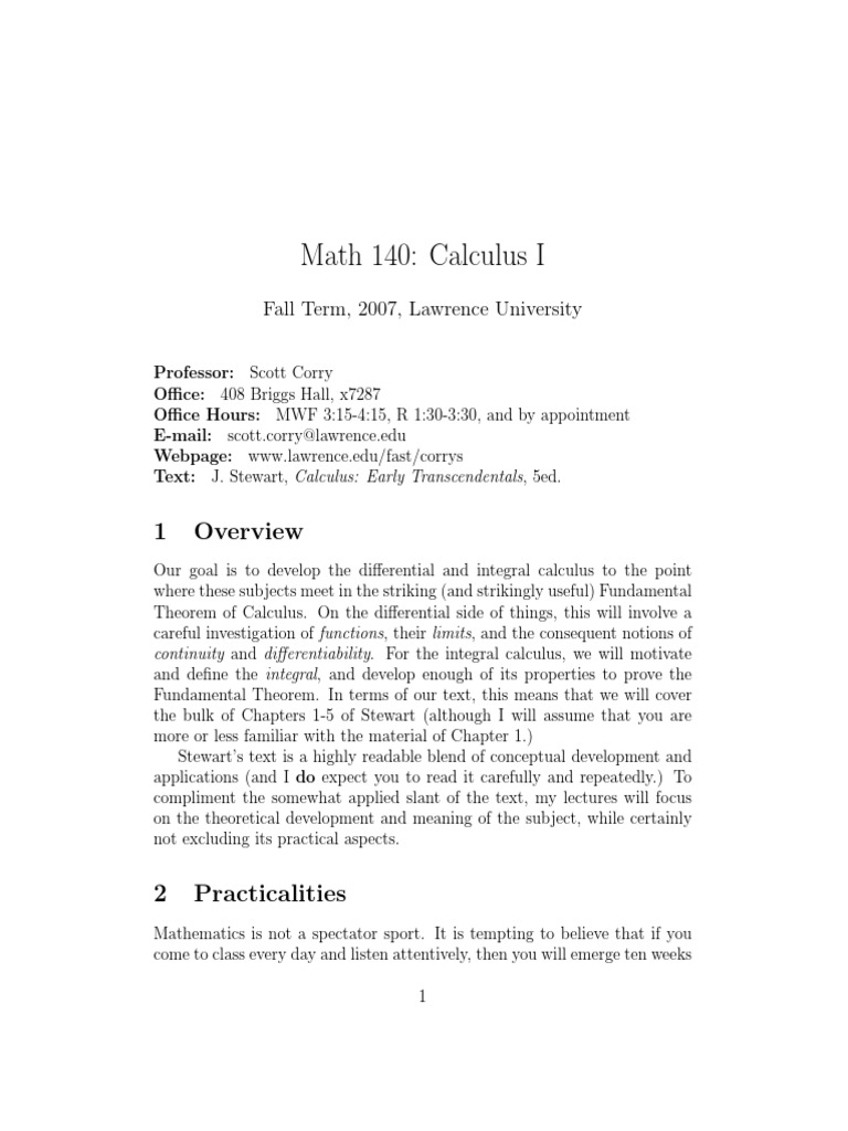 Math140 PDF | PDF | Calculus | Mathematics