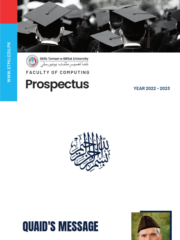 Department of Computing, Prospectus STMU (11.4 × 6.412in) PDF | PDF | Computing | Computer Science