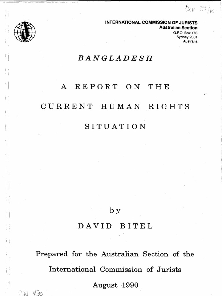 Bangladesh Human Rights Fact Finding Mission Report 1990 Eng | PDF ...