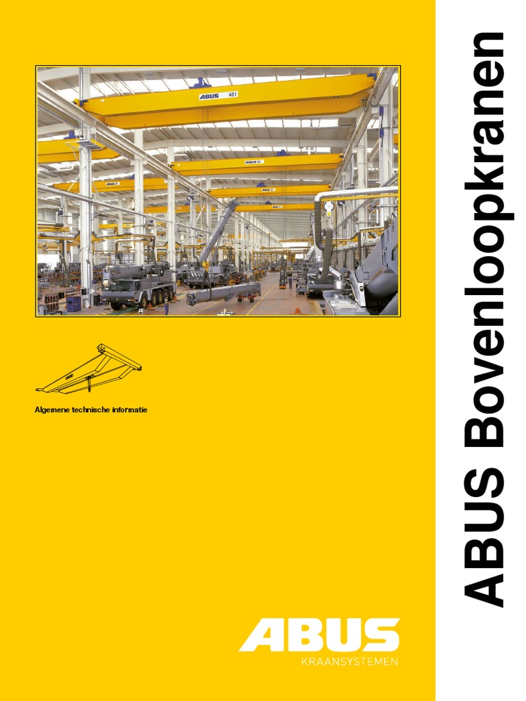ABUS Bovenloopkranen - Algemene Technische Informatie | PDF