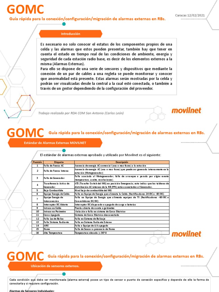 Alarmas Externas Guia Rapida PDF | PDF | Ingenieria Eléctrica