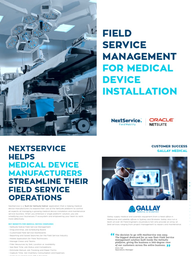 Field Service For Medical Equipment Product Guide v2 | PDF | Inventory ...