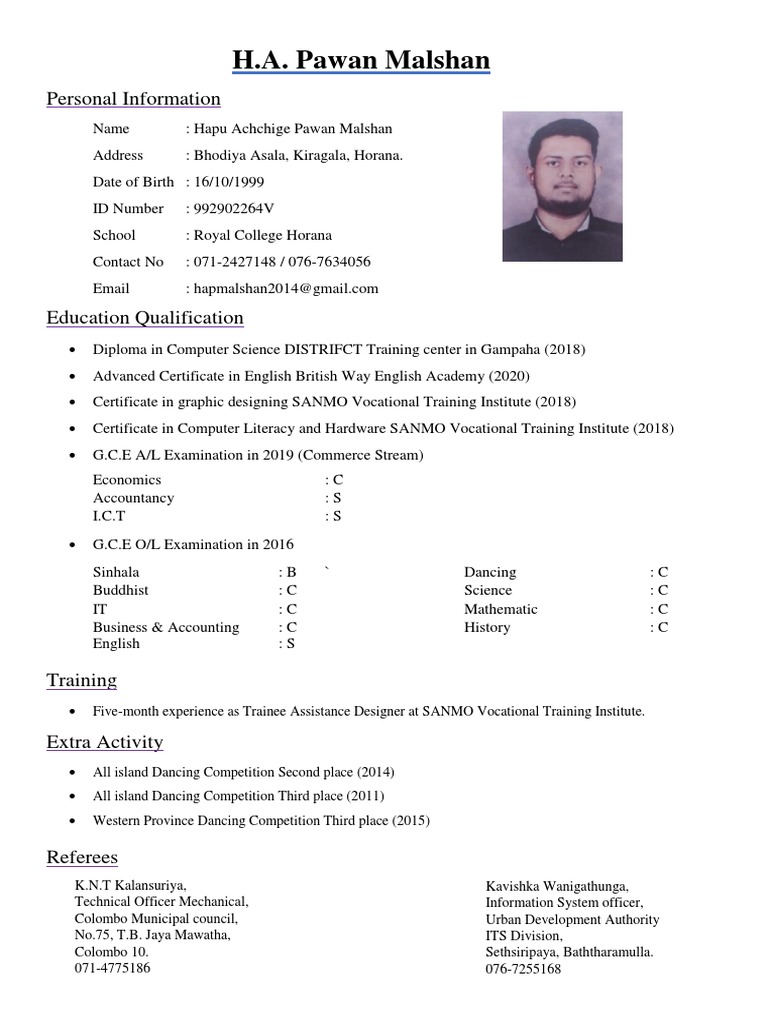 Pawan CV | PDF