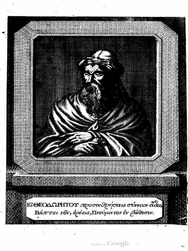 Theodoreti Episcopi Cyri Opera Omnia. Vol. 1 | PDF