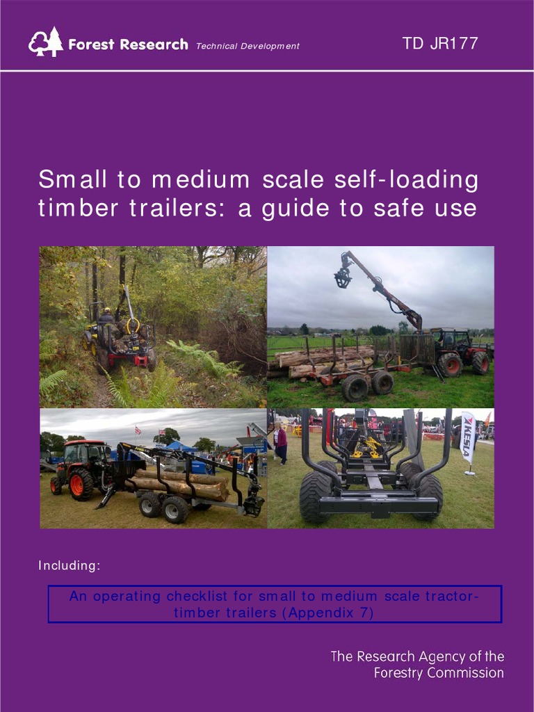 TDJR177 Small To Medium Scale Self Loading Timber Trailers A Guide To ...