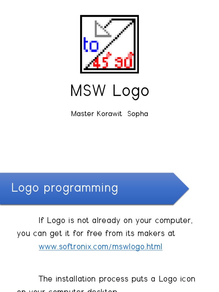 03 Mswlogo | PDF | Software | Elementary Geometry