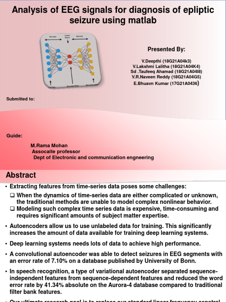 Presentation OF MINI PROJECT PDF | PDF | Deep Learning | Electroencephalography