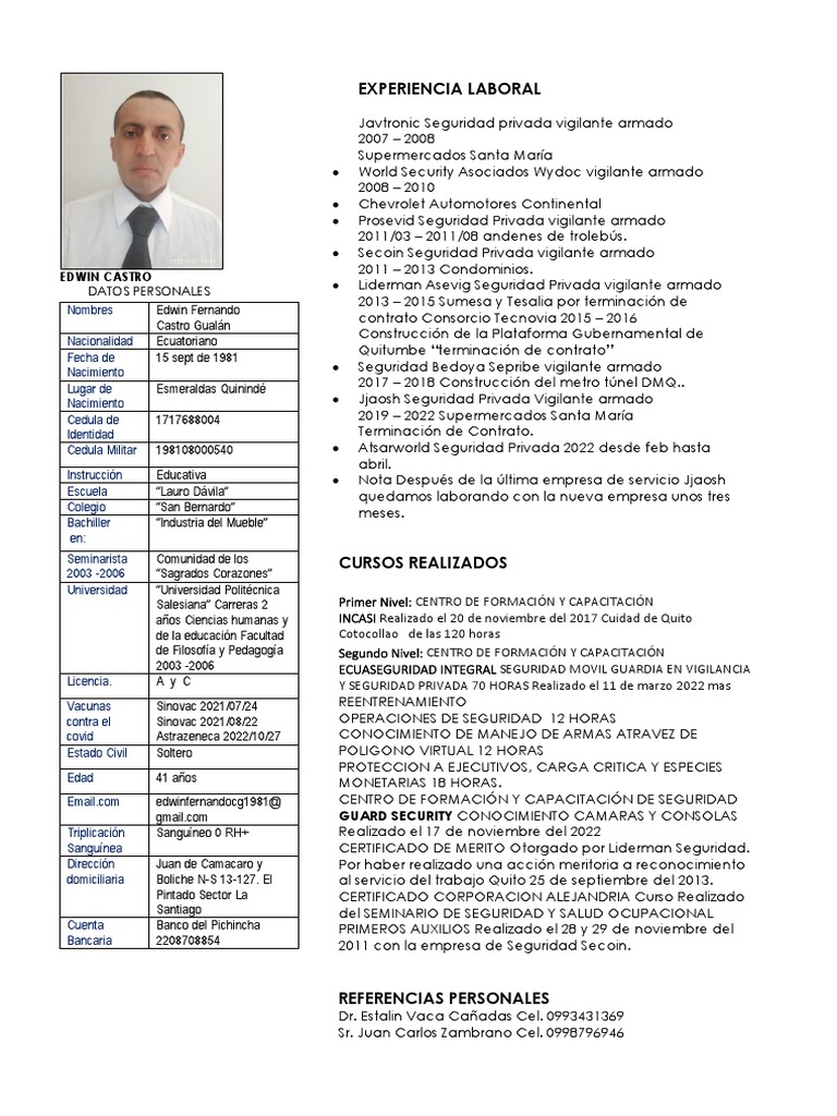 Curriculum Edwin.pdf | PDF