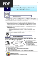 5 Halimbawa NG Lantay Na Pangungusap | PDF