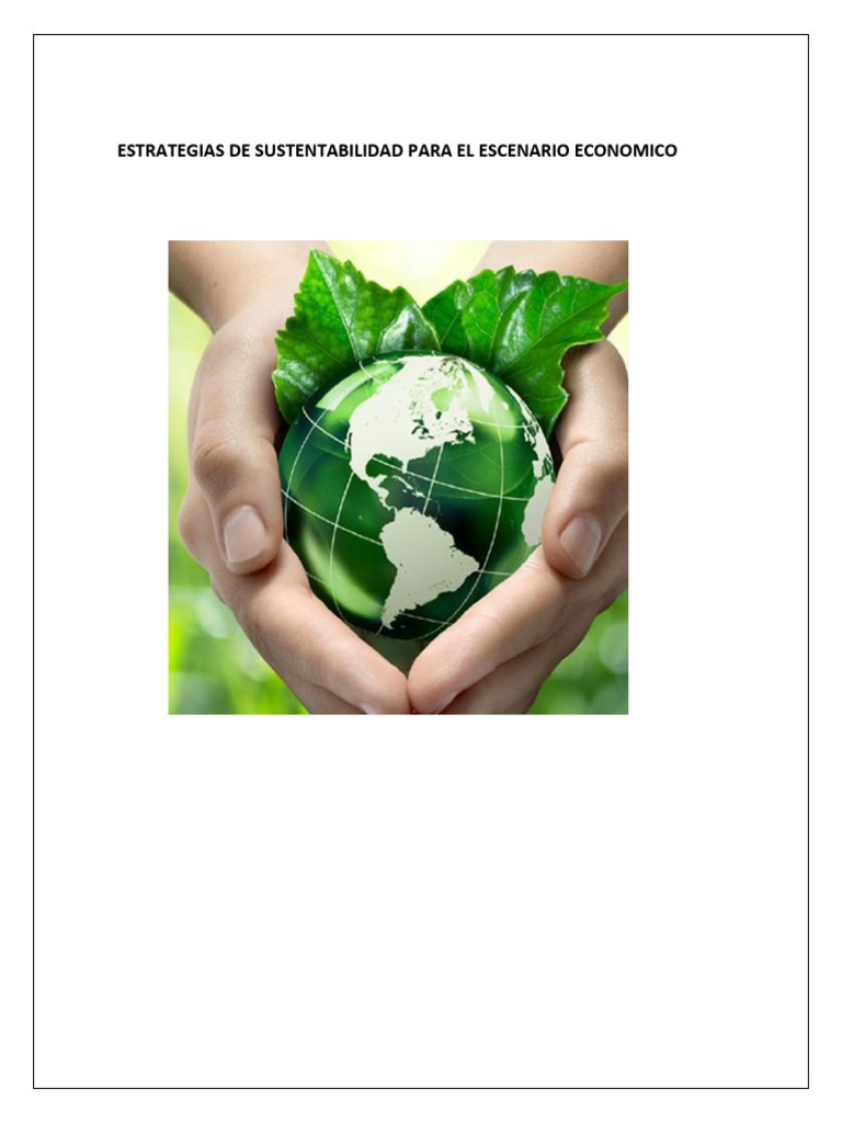 Estrategias De Sustentabilidad Para El Escenario Economico Pdf