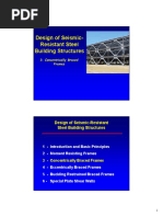 7 Steel - SCBF - Design PDF | PDF | Buckling | Deformation (Engineering)