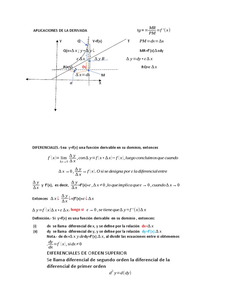 Aplicaciones de La Derivada | PDF | Aceleración | Velocidad