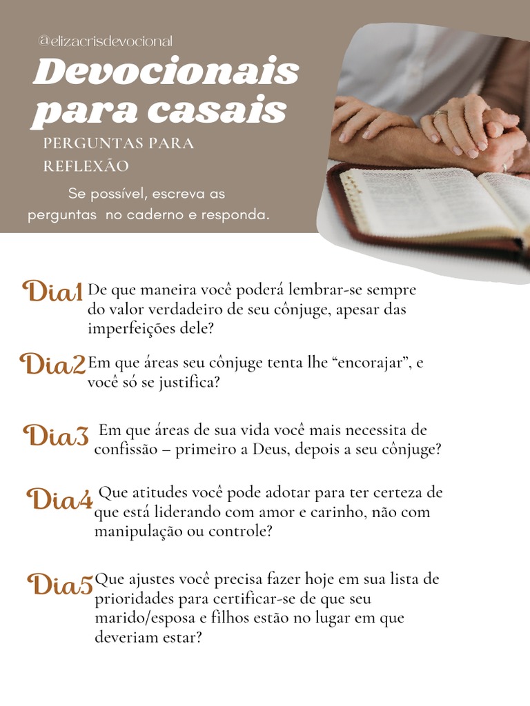 Reflexão Devocional PDF | PDF
