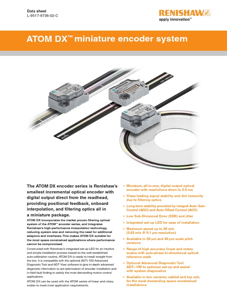 ATOM DX Data Sheet - EN | PDF | Data Compression | Electrical Connector