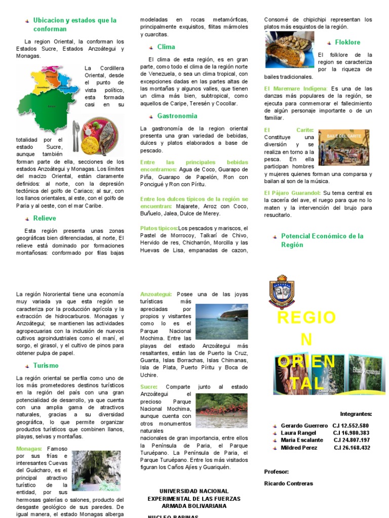 Triptico Base de Datos Access | PDF | Alimentos | Comida y bebida