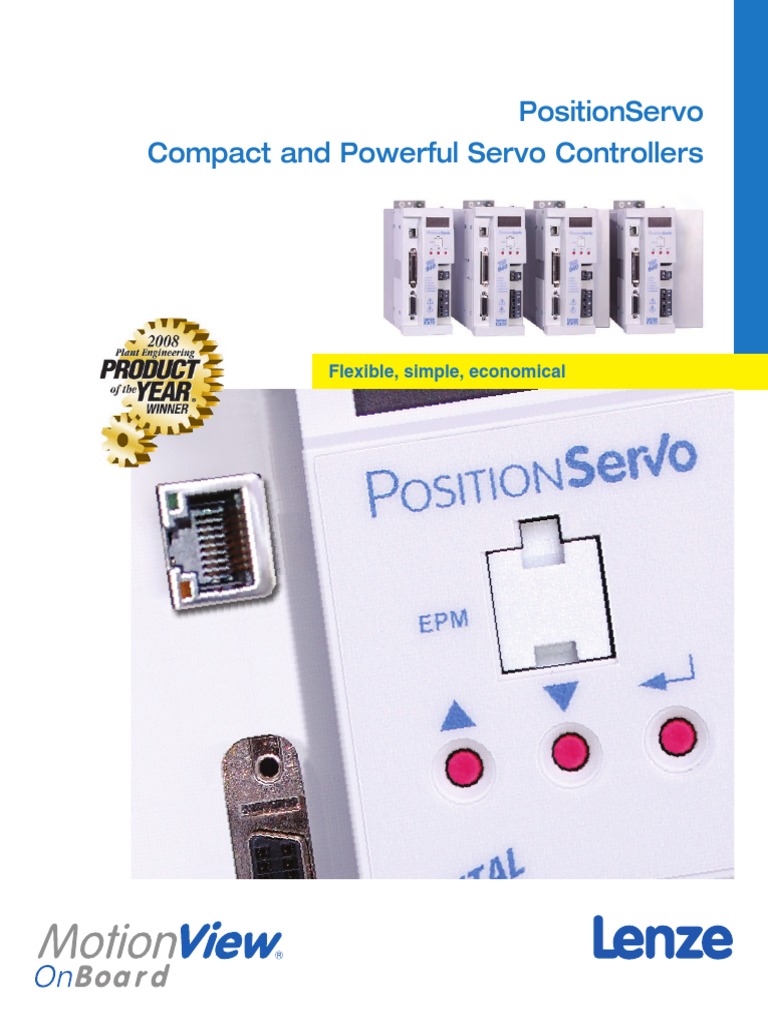 Lenze Servos Motores | PDF | Electric Motor | Amplifier