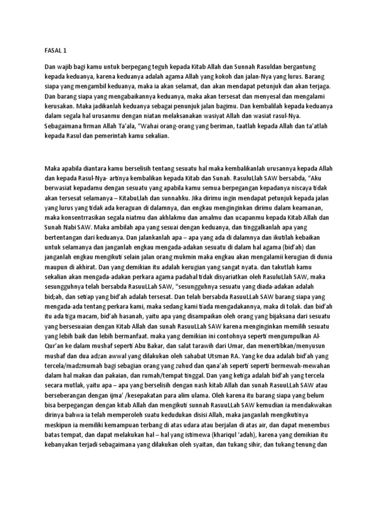 Risalah Al Muawanah | PDF | Agama & Spiritualitas