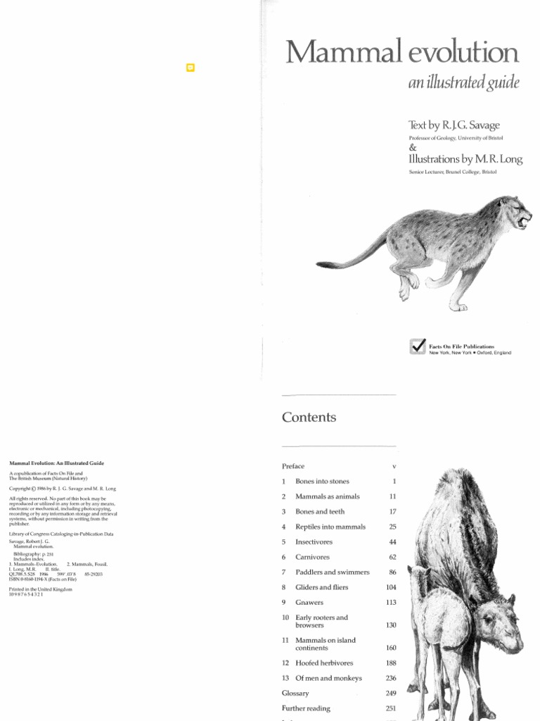 mammal-evolution-an-illustrated-guide.pdf | PDF