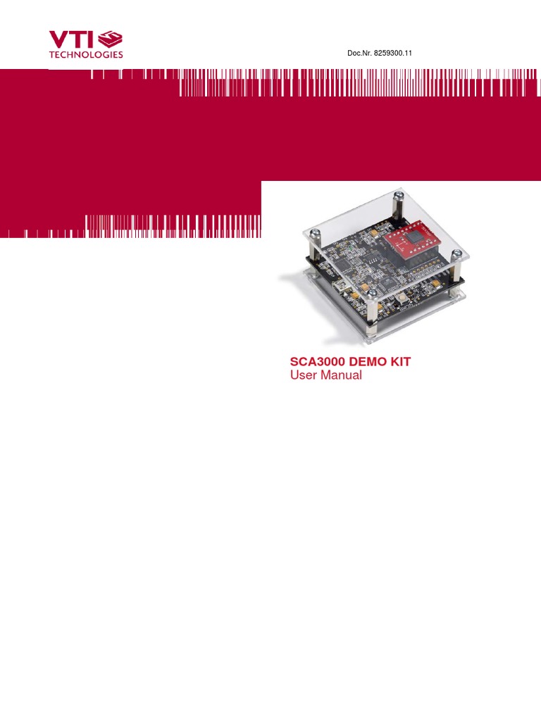 Sca3000 Demo Kit User Manual | PDF | Graphical User Interfaces | Usb Sca3000 Demo Kit User Manual | PDF | Graphical User Interfaces | Usb