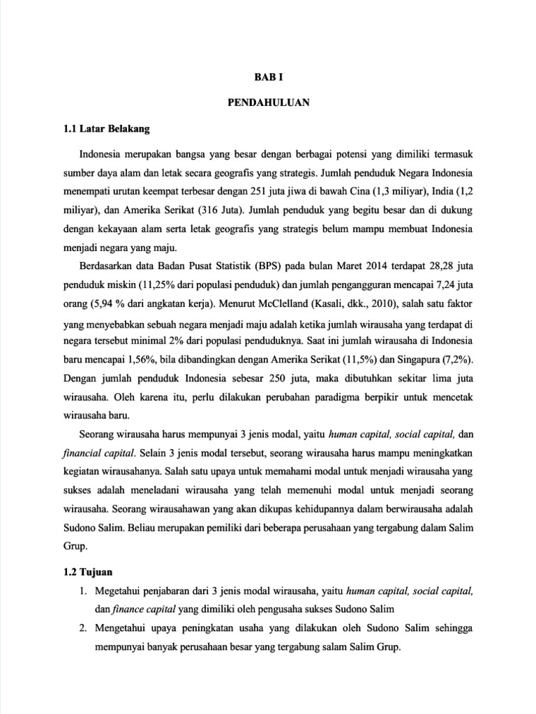 PDF Laporan Kwu Fix Sudono Salim - Compress PDF | PDF | Karier & Perkembangan | Bisnis