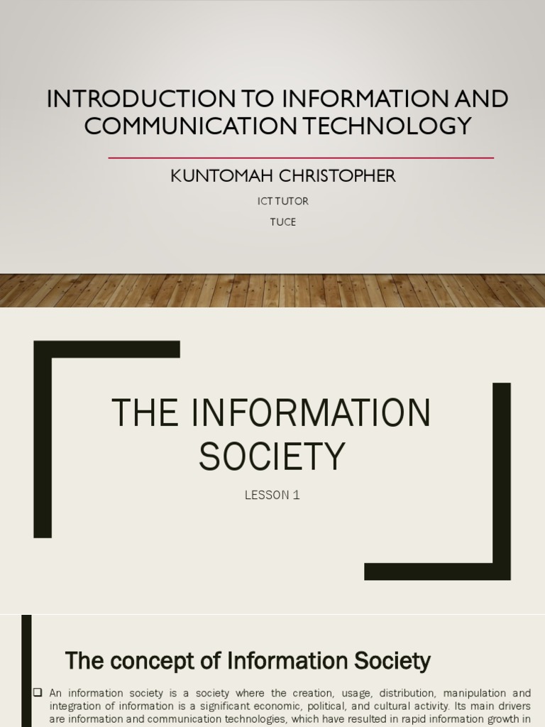 Itro. To ICT | PDF | Computer Data Storage | Printer (Computing)