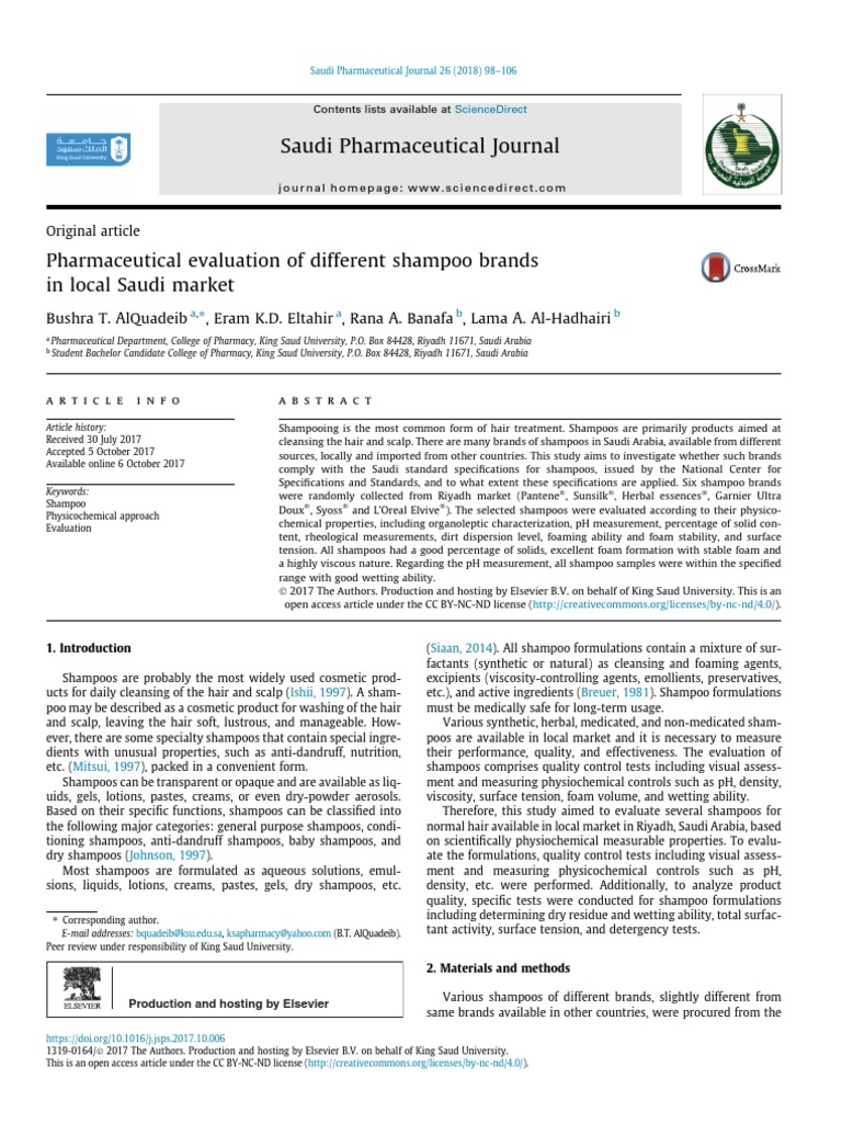 Evaluación de shampoo comerciales | PDF | Shampoo | Surfactant