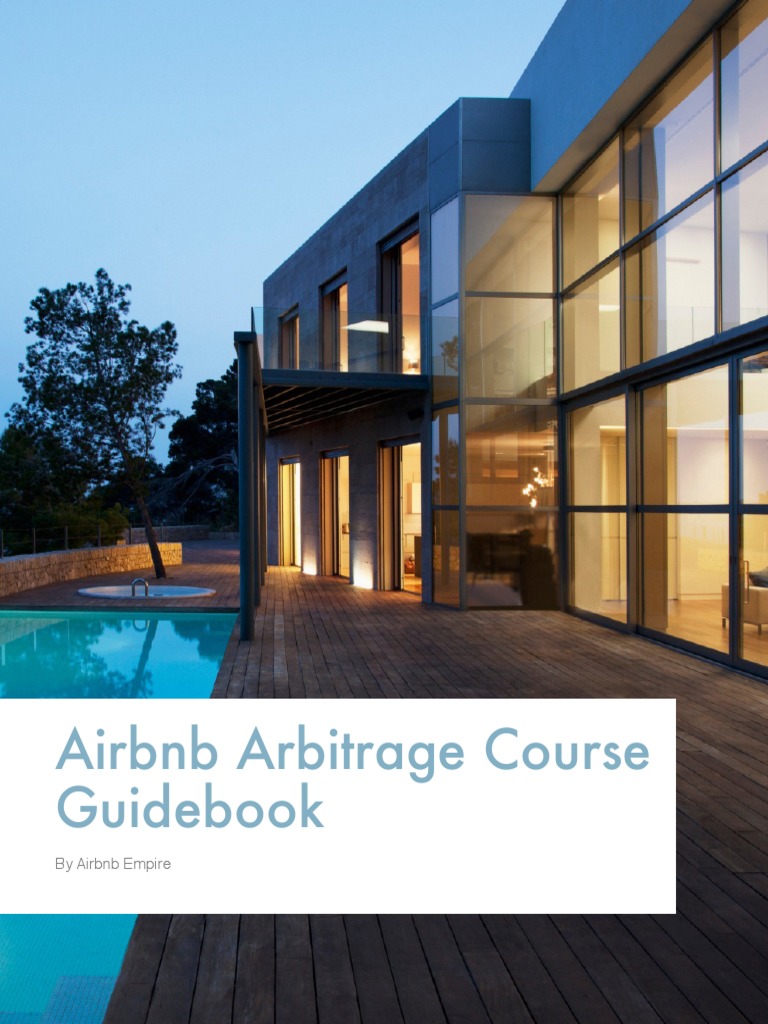 Airbnb Course Guidebook | PDF | Legal Liability | Business
