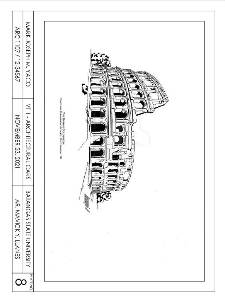 Colosseum Plate PDF | PDF