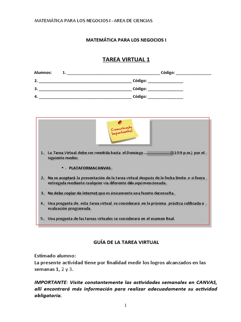 S03.s1 - Tarea Virtual 1-Grupal-1 | PDF | Oferta (economía) | Oferta y demanda