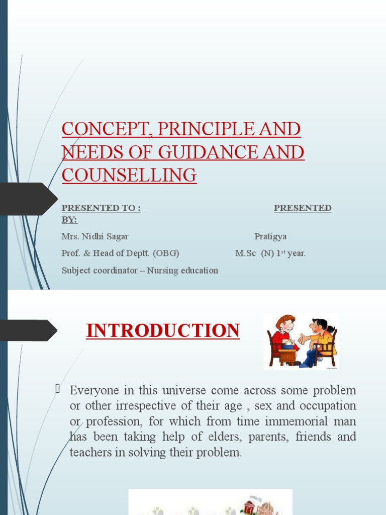 Guidance and Counseliing | PDF | Psychotherapy | School Counselor