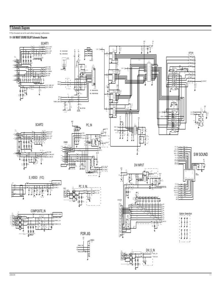Lw26a33schematic Diagram PDF | PDF