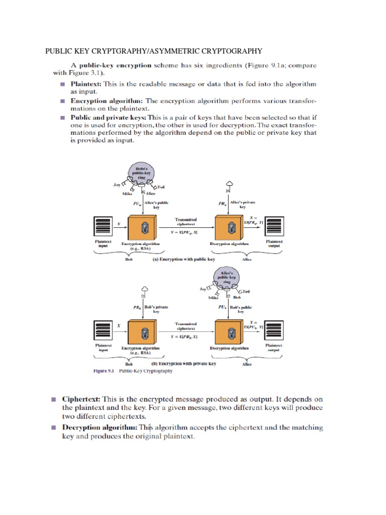 Asymmetric Cryptography Notes PDF | PDF | Public Key Cryptography ... Asymmetric Cryptography Notes PDF | PDF | Public Key Cryptography ...