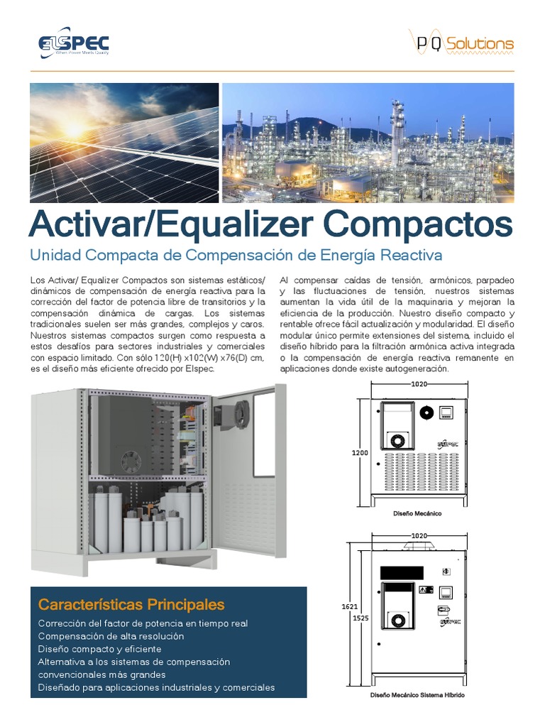Elspec Brochure CompactSystems A4 - ES PDF | PDF | Diodo emisor de luz ...