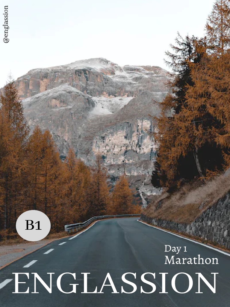 Marathon Vocabulary B1 Day 1 PDF | PDF
