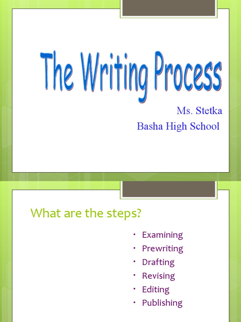 5 Steps of Writing | PDF | Language Mechanics | Human Communication