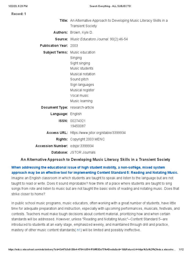 Alternative Approach | PDF | Musical Notation | Scale (Music)