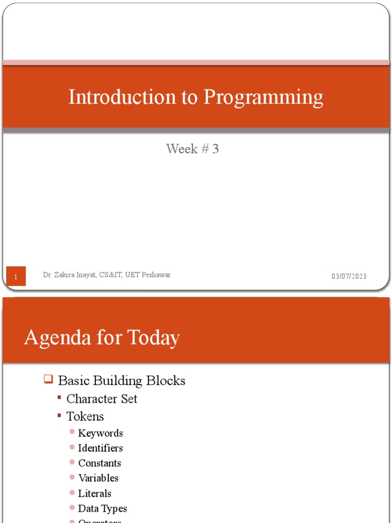 Week 03 Pdf Reserved Word Integer Computer Science 6138