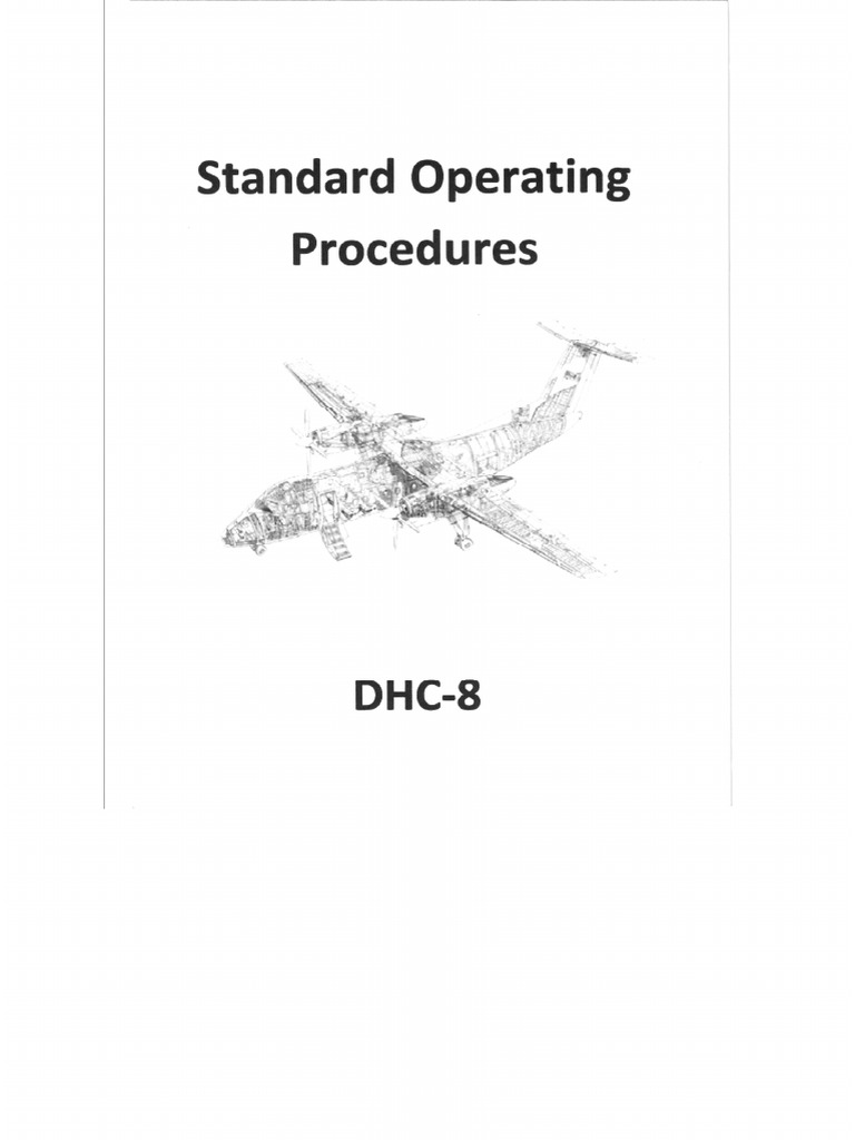 DHC-8 SOP Checklist | PDF