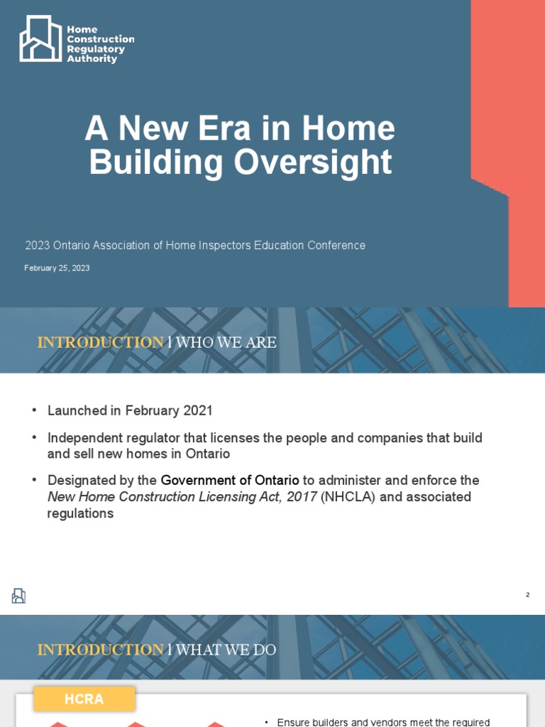 HCRA - OAHI - Feb.25 v3 | PDF | License | Business