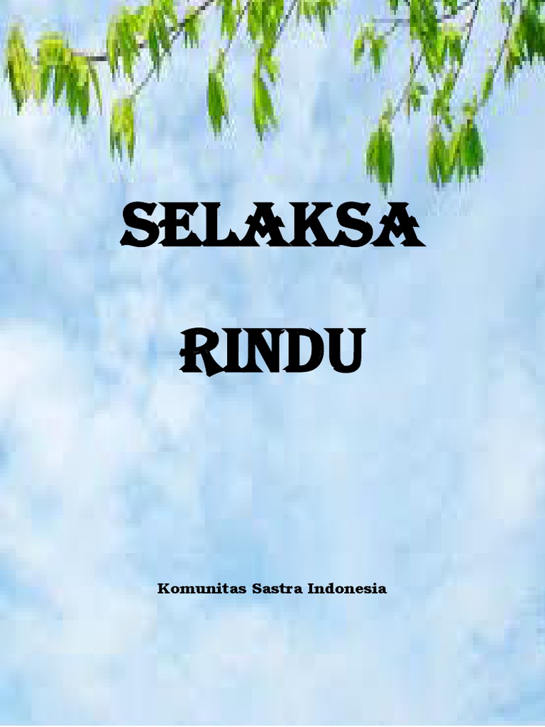 E-Book Puisi Tema Rindu | PDF