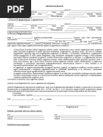 Vegrendelet Minta Word Formatumban 2022 | PDF