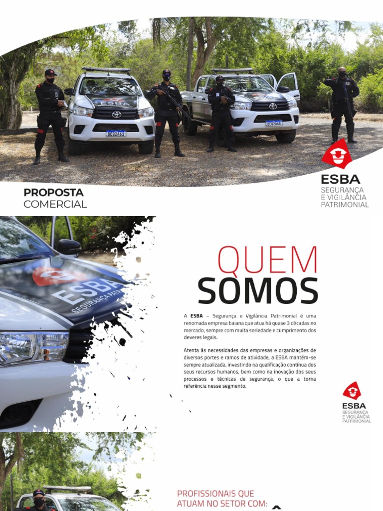 Proposta Comercial - ESBA SEGURANCA - Vigia Noturno - Condominio Brisas ...