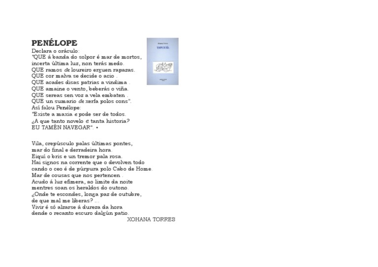 Poema PENÉLOPE | PDF