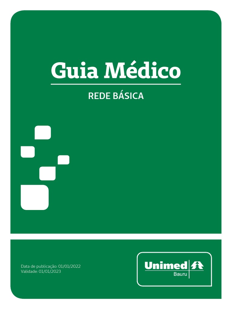 Guia - Medico - Unimed BAURU | PDF | ISO 9000 | Câncer