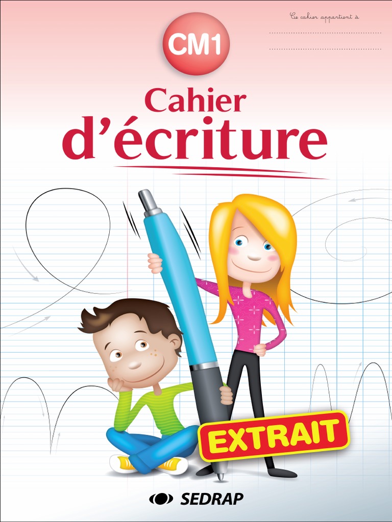 Cahier - CM1 | PDF