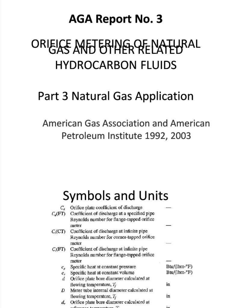 AGA Report No 3 | PDF | Density | Calibration