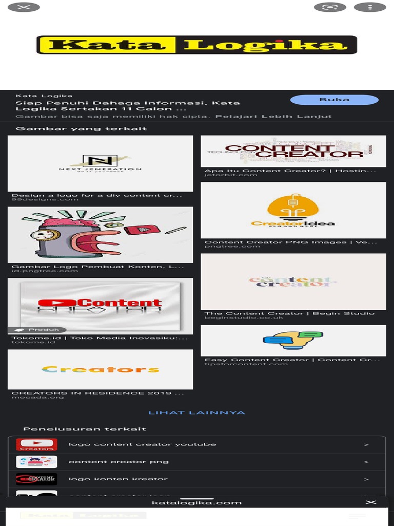 Kata Logika Logo - Google Penelusuran PDF | PDF | Bisnis | Seni