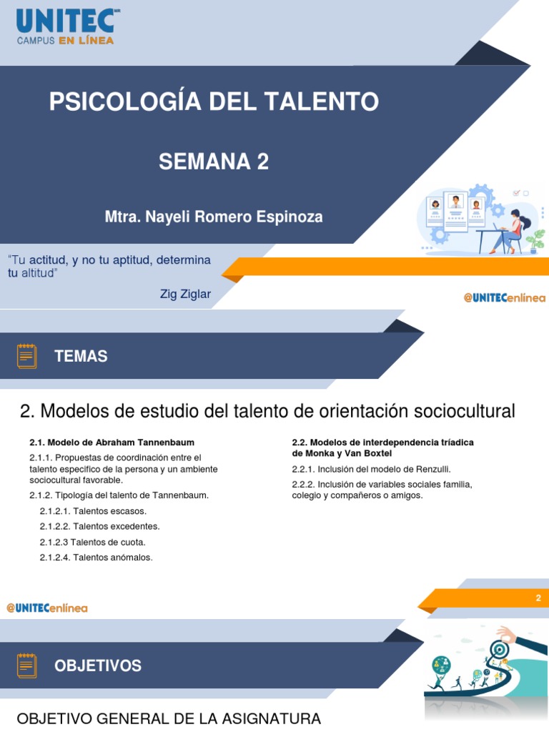 Semana 2. Psicologia Del Talento | PDF | Dotamiento intelectual ...